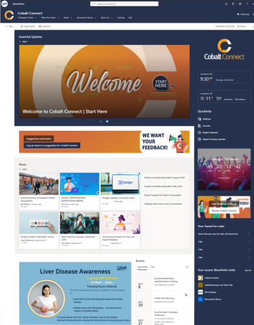 M365 Enterprise Intranet - Microsoft Solutions Partner - ThinkShare